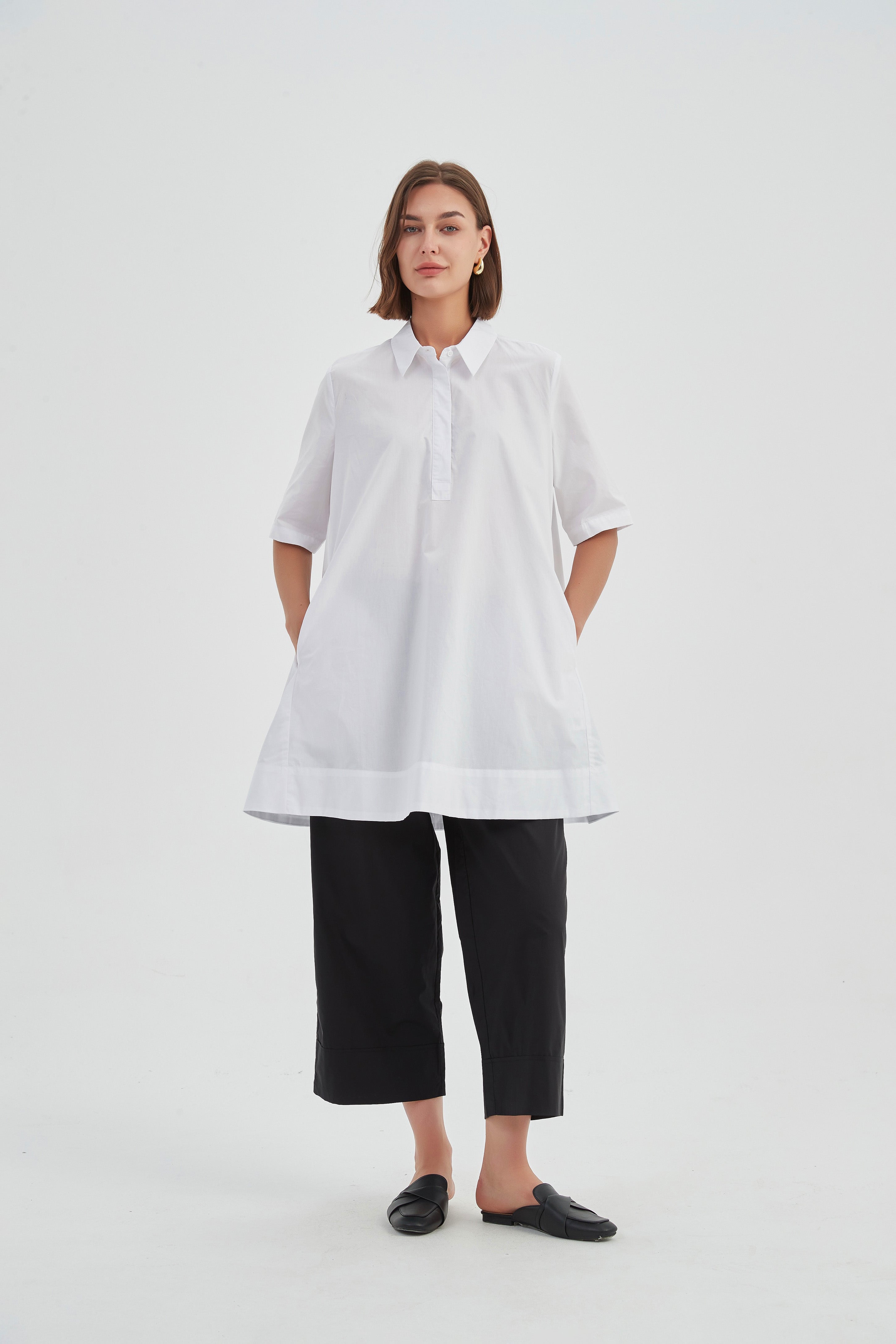 Tirelli Swing Back Shirt – Little Alpaca